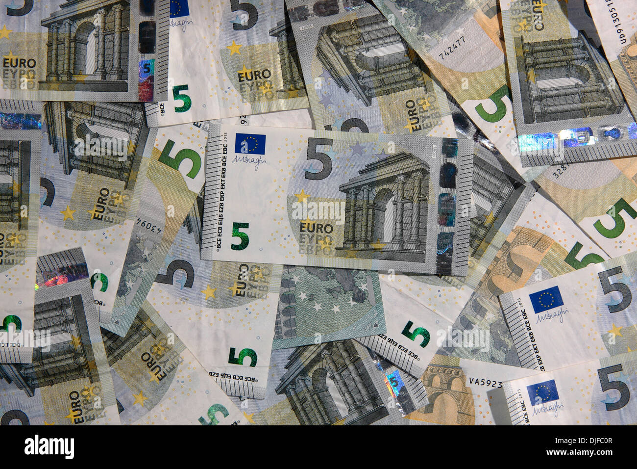 5 euro banknotes hi-res stock photography and images - Alamy