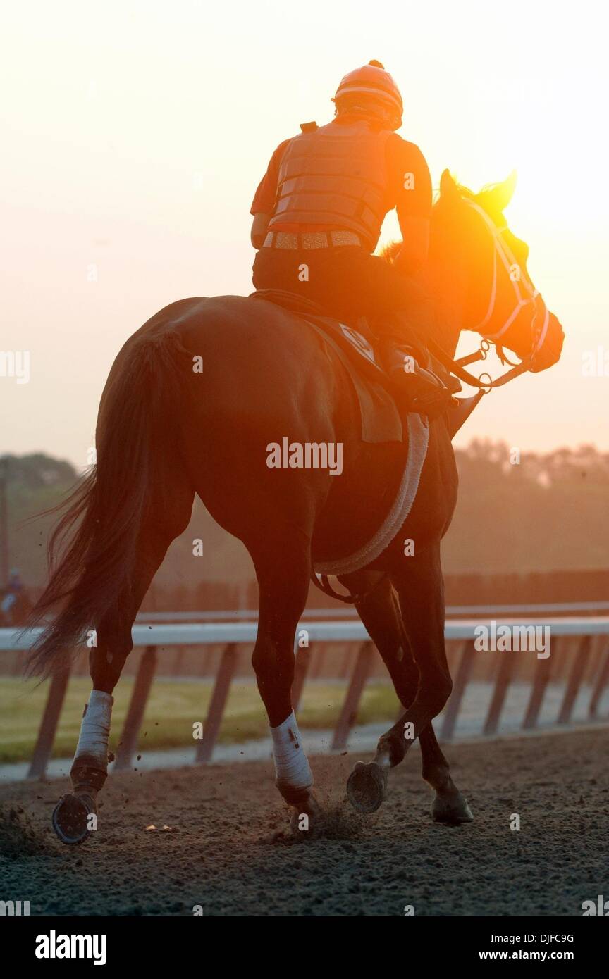 Belmont park racecourse hi-res stock photography and images - Alamy
