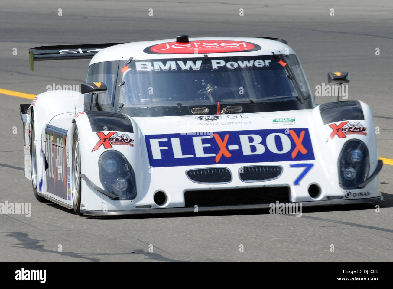 The #7 BMW Riley driven by Bill Lester, Kasper Anderson and Nelson ...