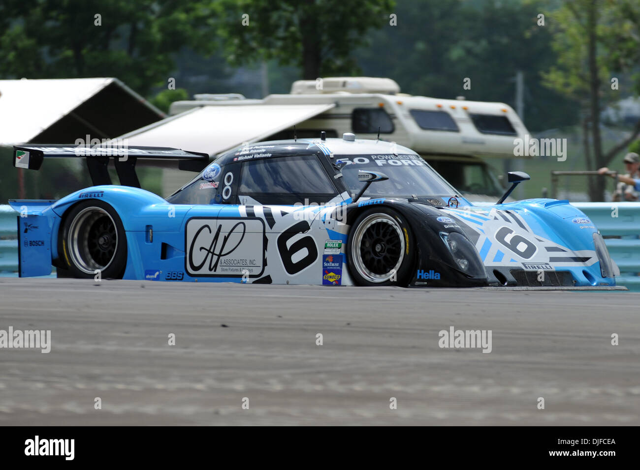The #6 Ford Riley driven by Mark Patterson, Michael Valiante and Brian ...