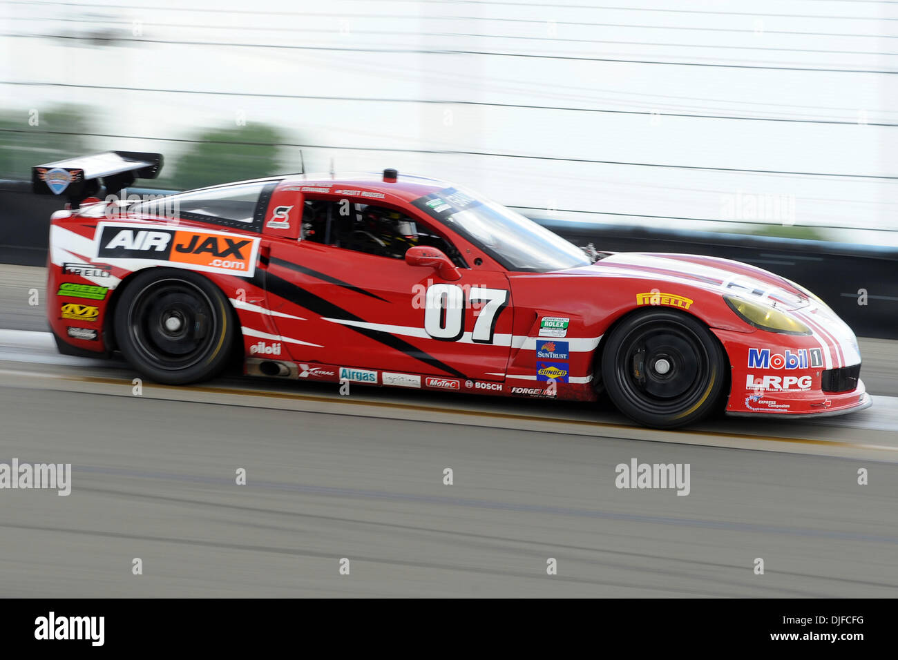 Banner Racing's #07 Corvette driven by Paul Edwards, Scott Russell and ...