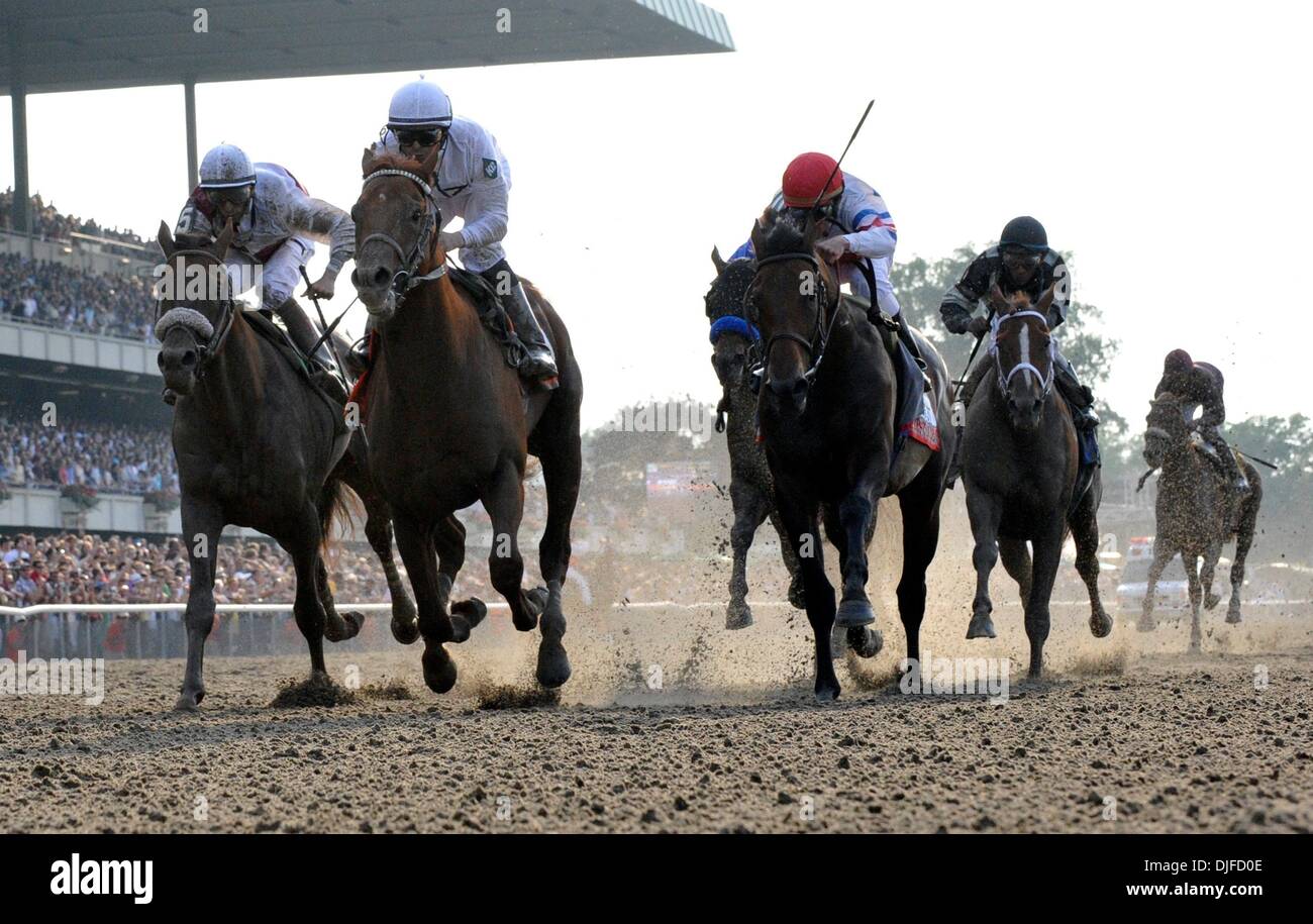 Belmont park racecourse hi-res stock photography and images - Alamy