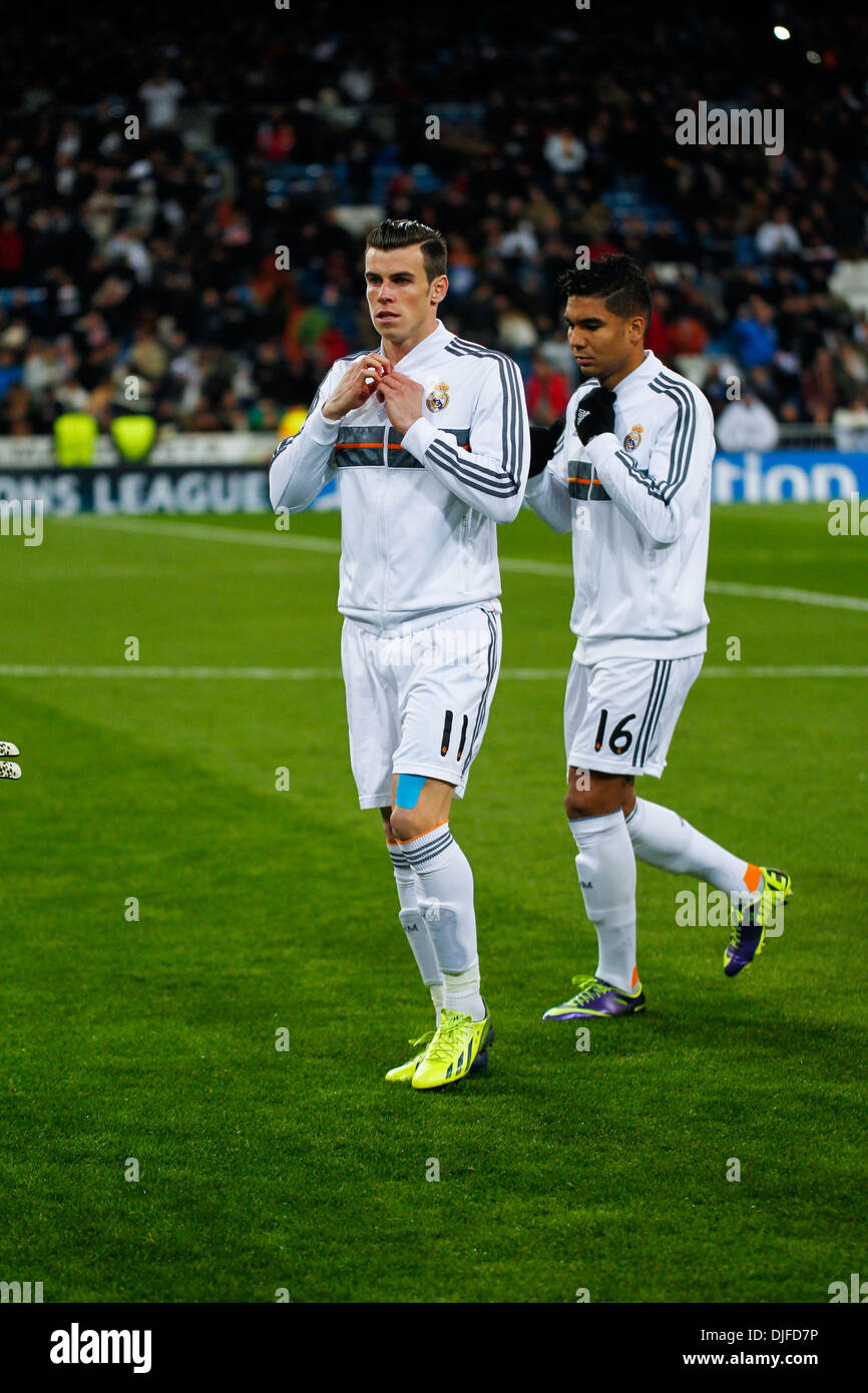 Madrid, Madrid, Spain. 27th Nov, 2013. Real Madrid forward Gareth Bale ...