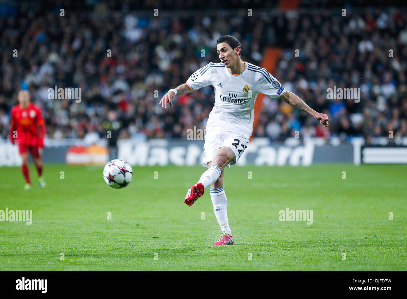 Madrid, Madrid, Spain. 27th Nov, 2013. Real Madrid forward Angel Di ...