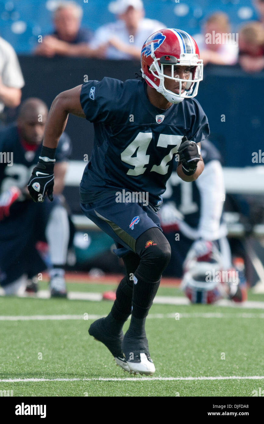 Buffalo Bills defensive back Cary Harris (#47) during a minicamp event ...