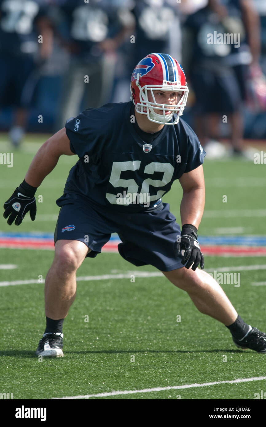 Buffalo Bills linebacker Ryan Manalac (#52) during a minicamp event at ...