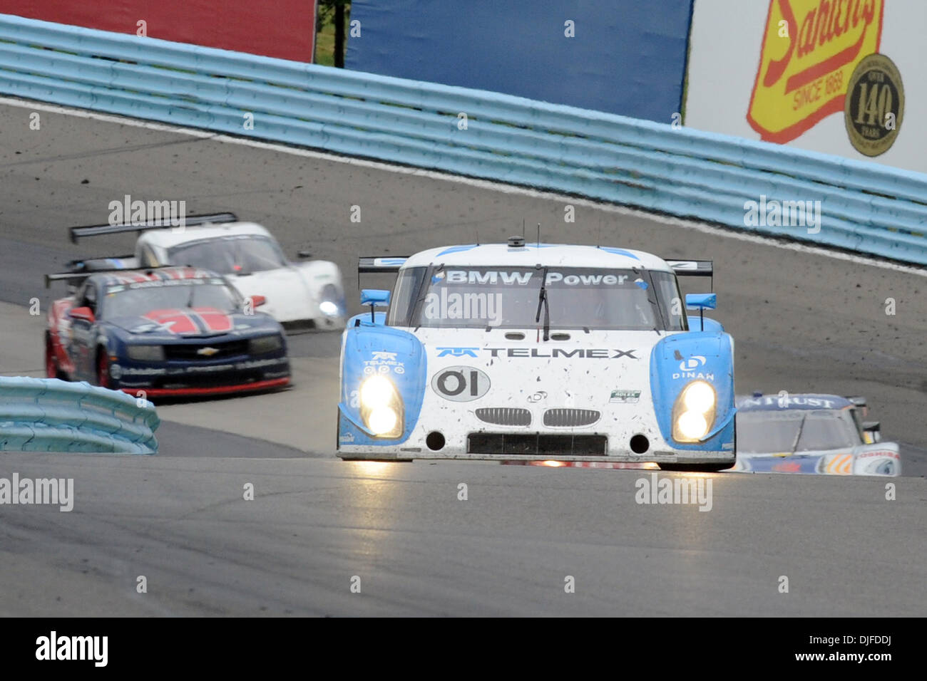 Chip Ganassi Racing's Scott Pruett pilot's the BMW powered Riley up the ...