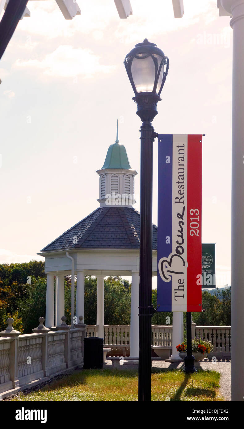 the Culinary Institute of America building in Hyde Park NY Stock Photo ...