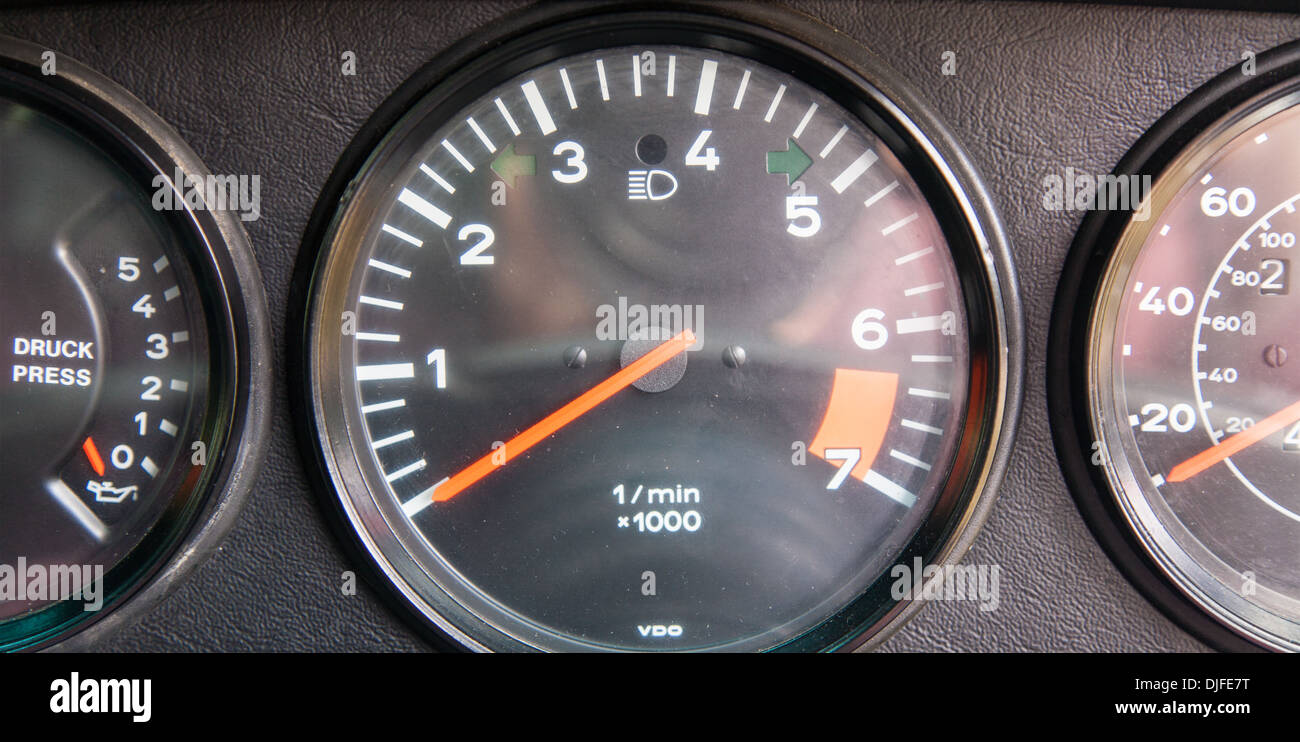 Classic porsche 911 interior hi-res stock photography and images - Alamy