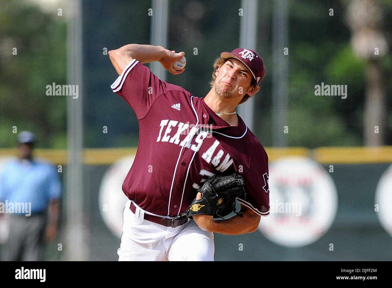 Texas A & M Aggies RHP Michael Wacha (38). The Texas A&M Aggies ...