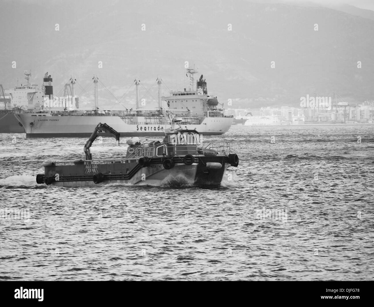 Activity at the Port of Gibraltar and Bay of Gibraltar, with bunkering ...