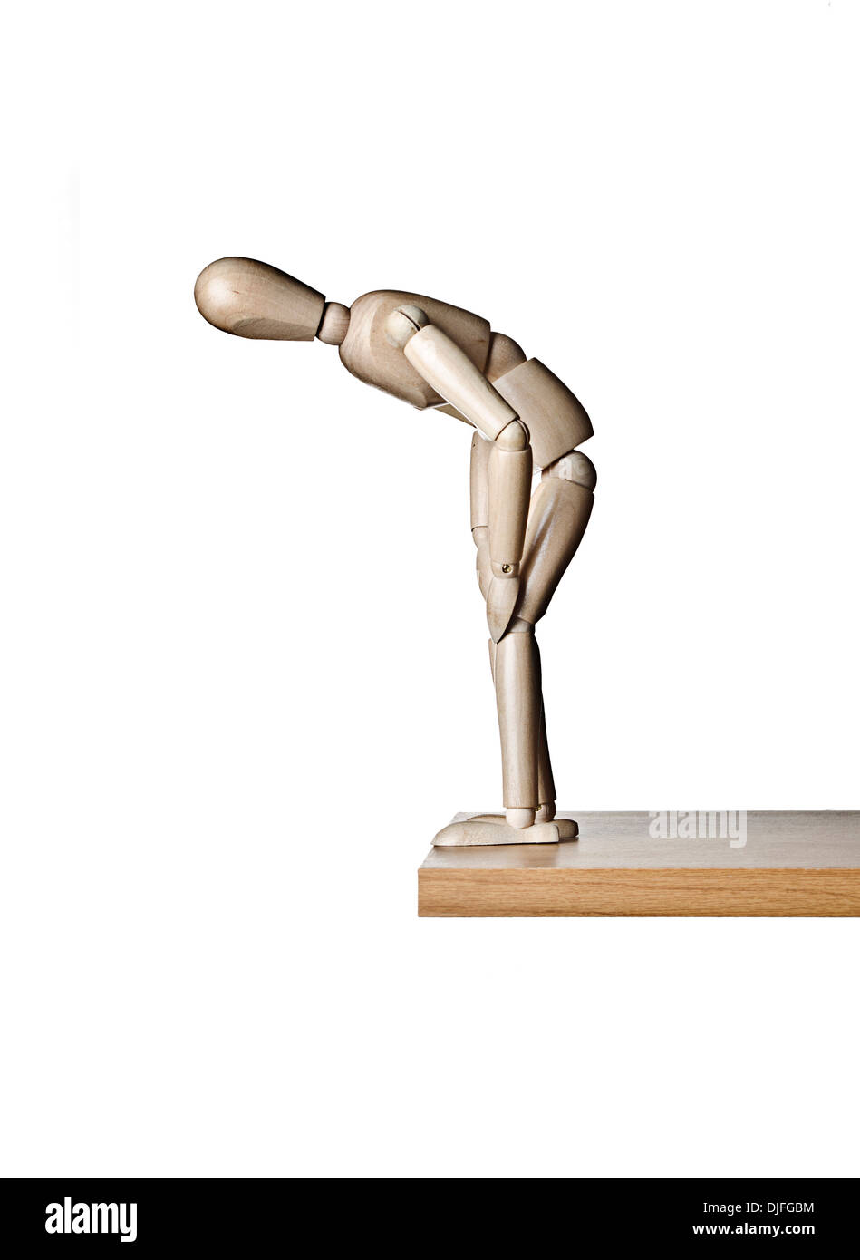 Peering over cliff edge hi-res stock photography and images - Alamy