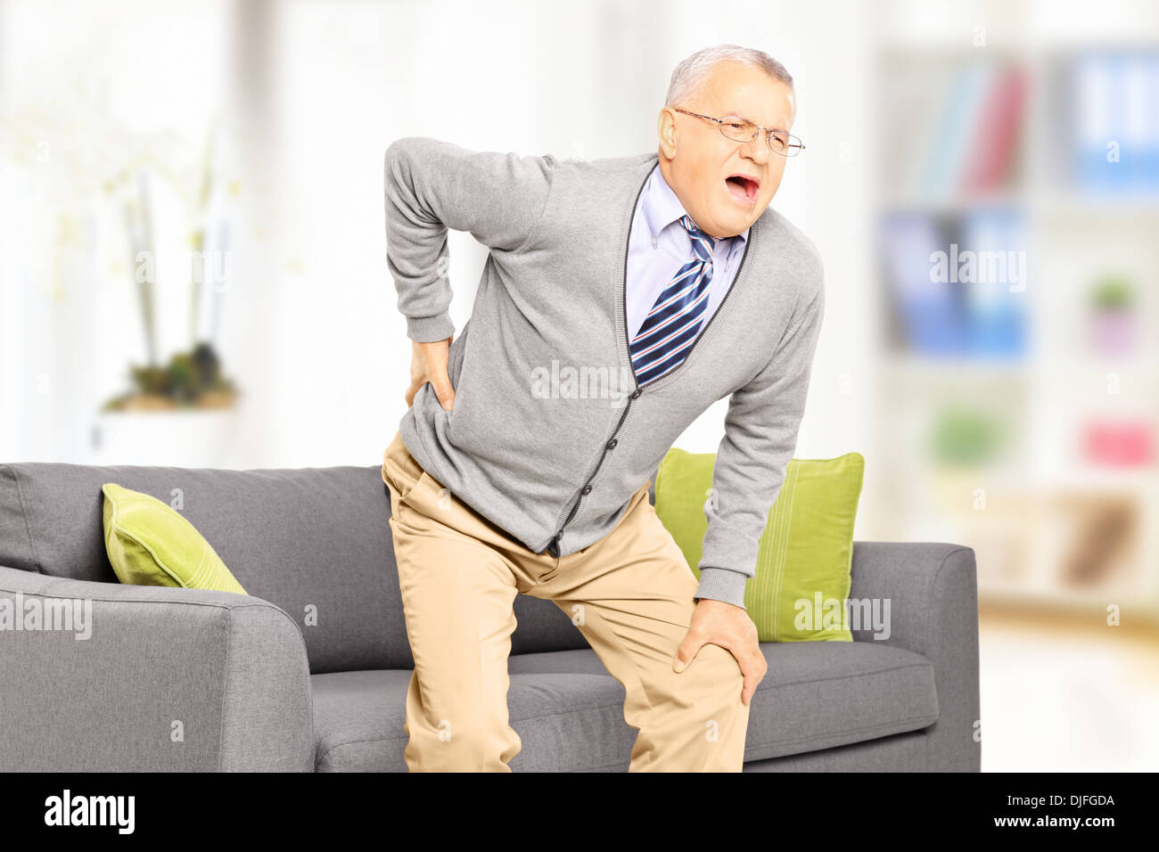 Painful spine hi-res stock photography and images - Alamy