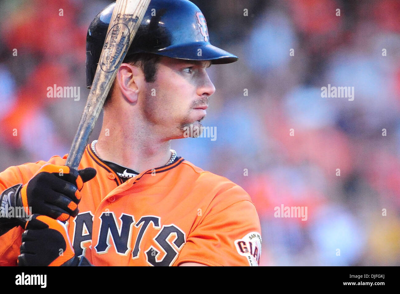 San Francisco, CA: San Francisco Giants Aaron Rowand (33) at bat. The ...
