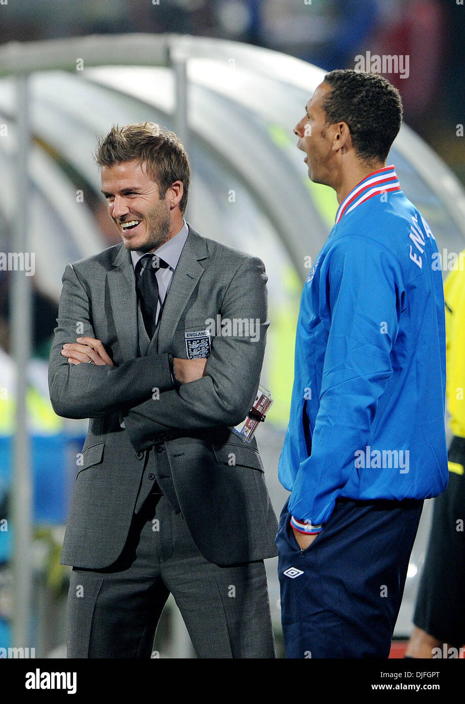 June 12, 2010 - Rustenburg, South Africa - David Beckham and Rio ...