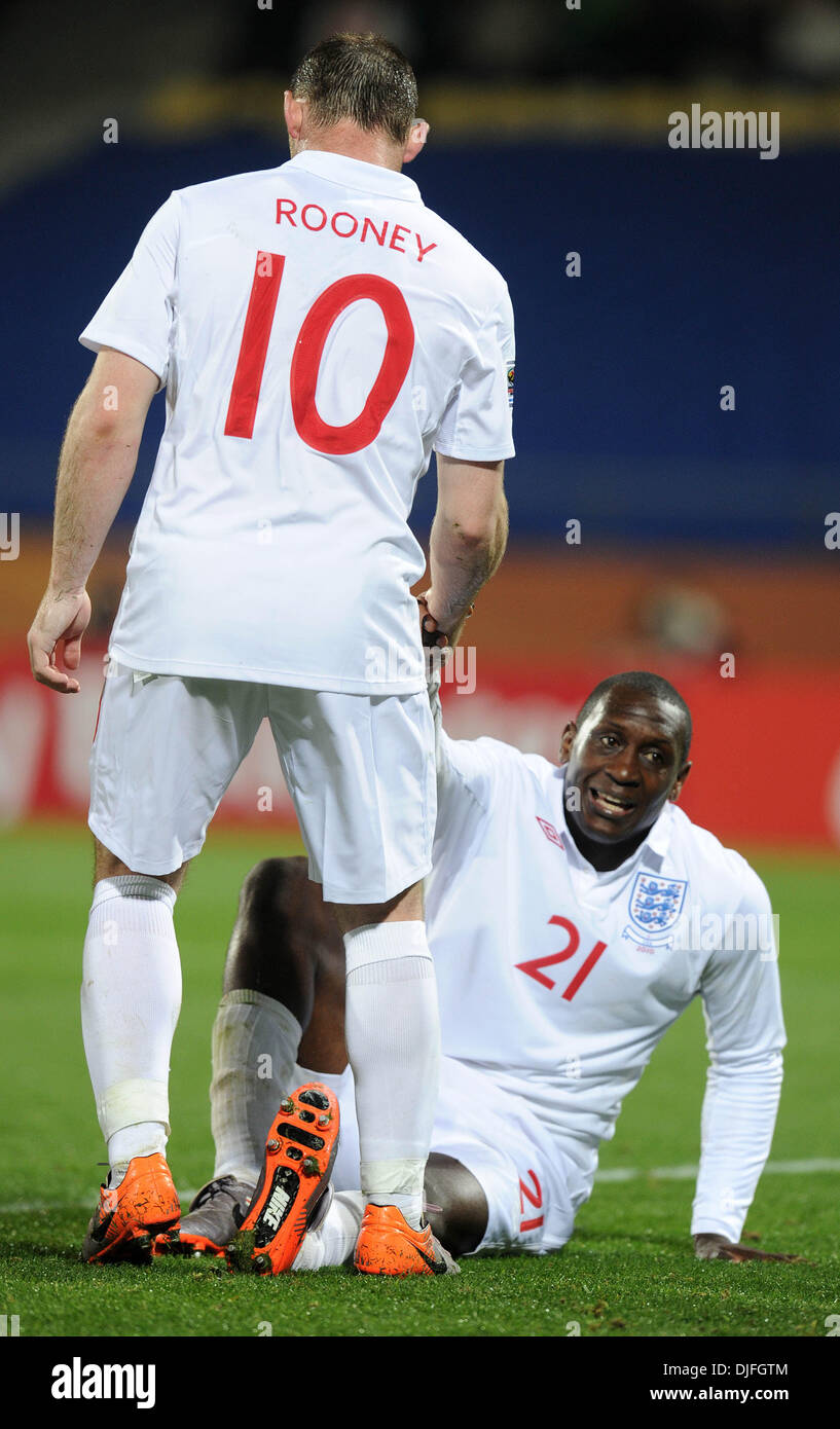 June 12, 2010 - Rustenburg, South Africa - Wayne Rooney and Emile ...