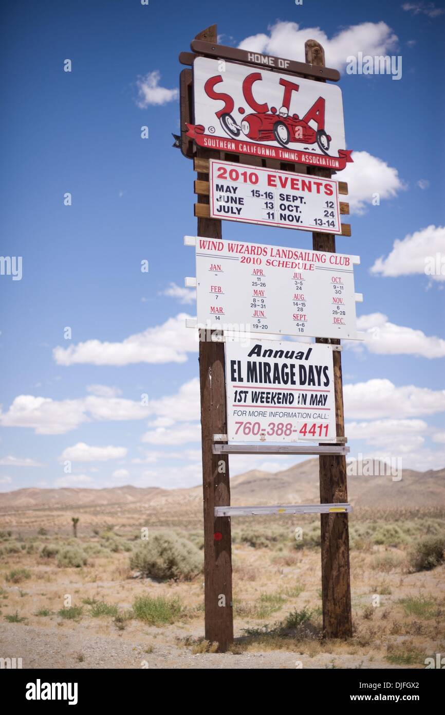 El mirage dry lakebed hi-res stock photography and images - Alamy