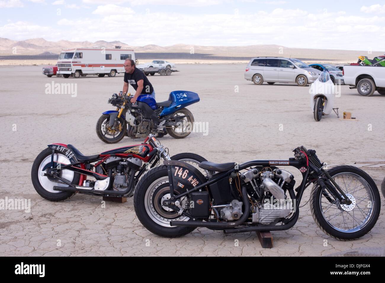 Jun 12, 2010 - Barstow, California, U.S. - Land speed racing at the ...
