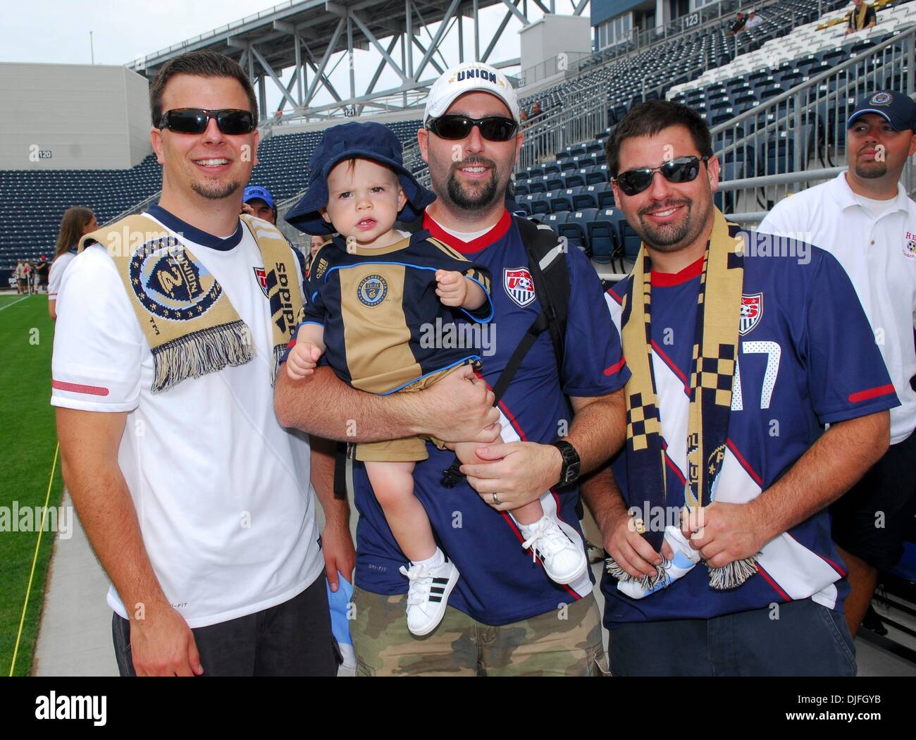 Philadelphia union soccer stadium view hi-res stock photography and ...