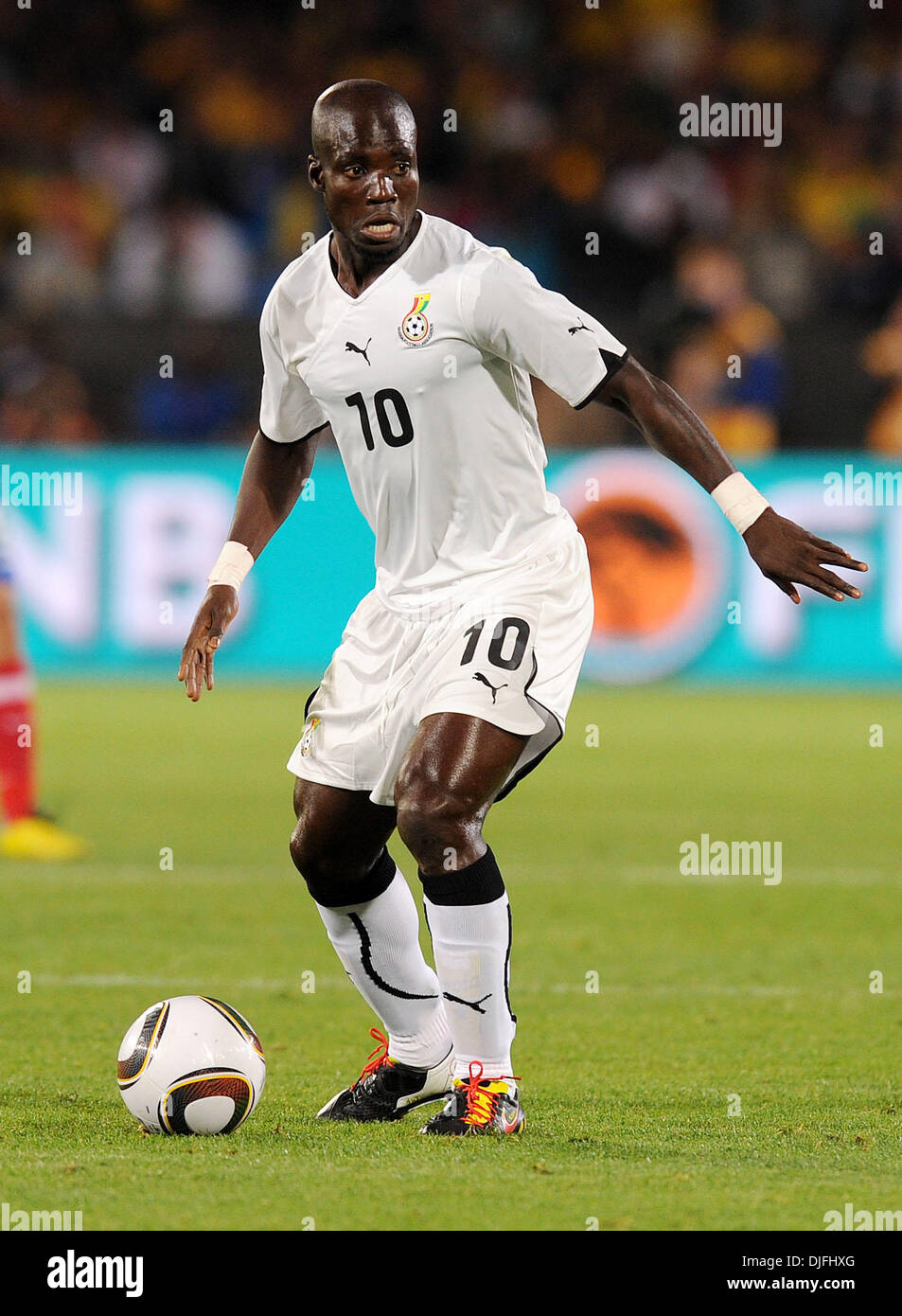 Jun 13, 2010 - Pretoria, South Africa - STEPHEN APPIAH of Ghana in ...