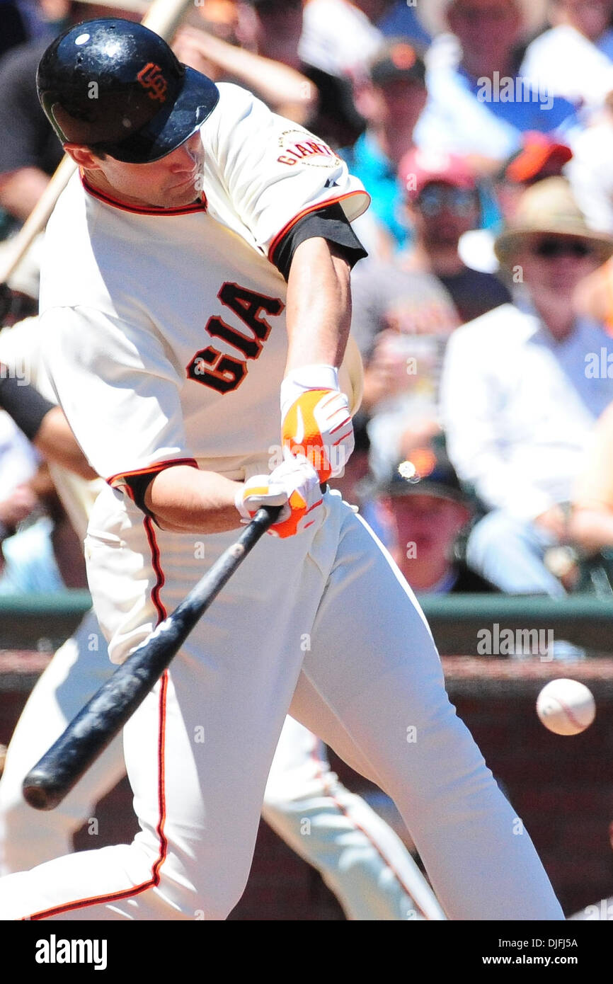 San Francisco, CA: San Francisco Giants Pat Burrell (9) at bat. The ...