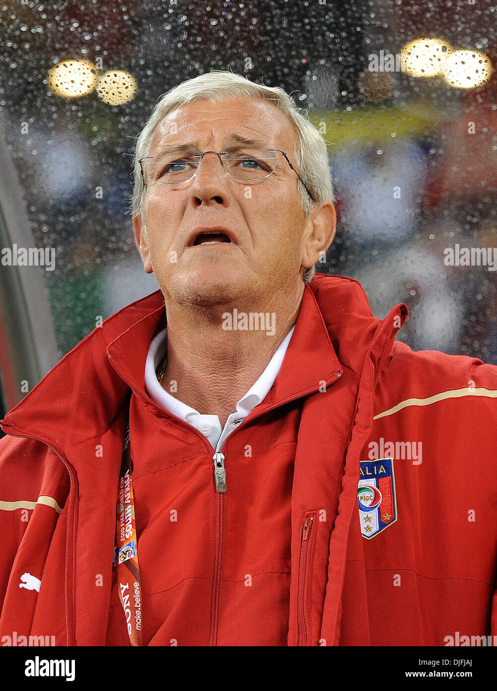 Jun 14, 2010 - Cape Town, South Africa - MARCELLO LIPPI, coach of Italy ...