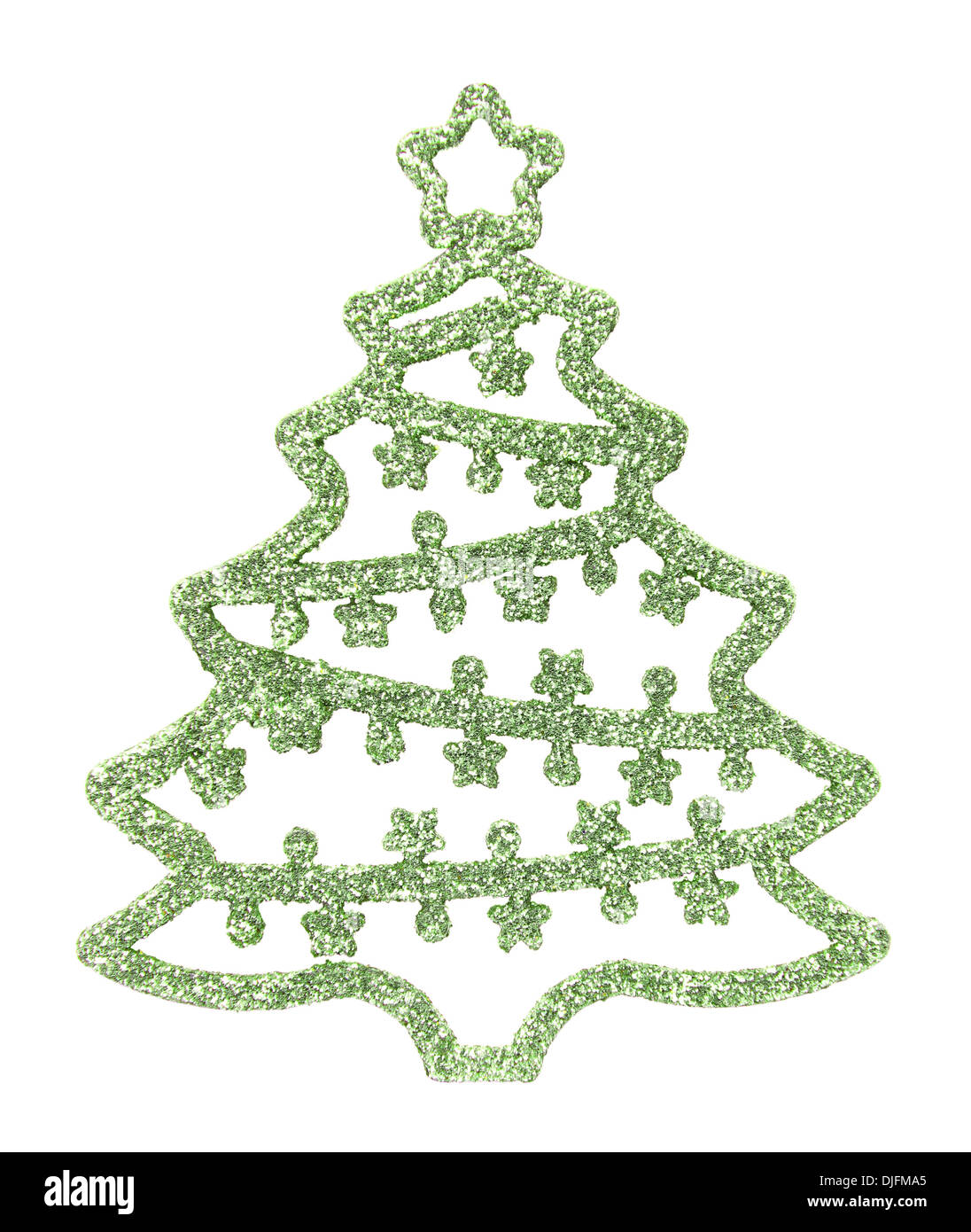 Christmas decorations on background garland Cut Out Stock Images ...