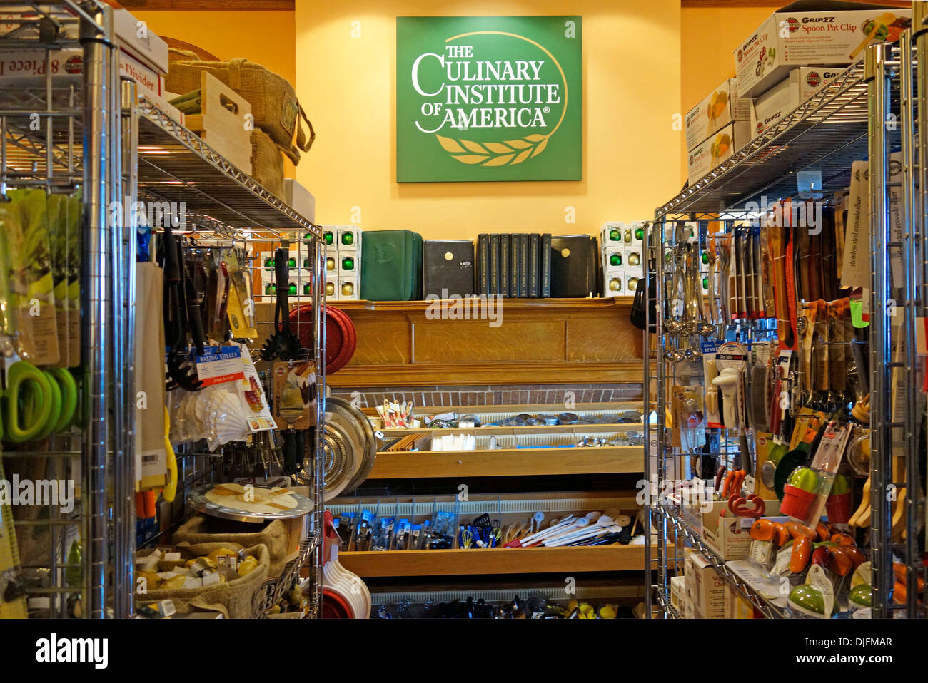 the Culinary Institute of America building in Hyde Park NY Stock Photo ...
