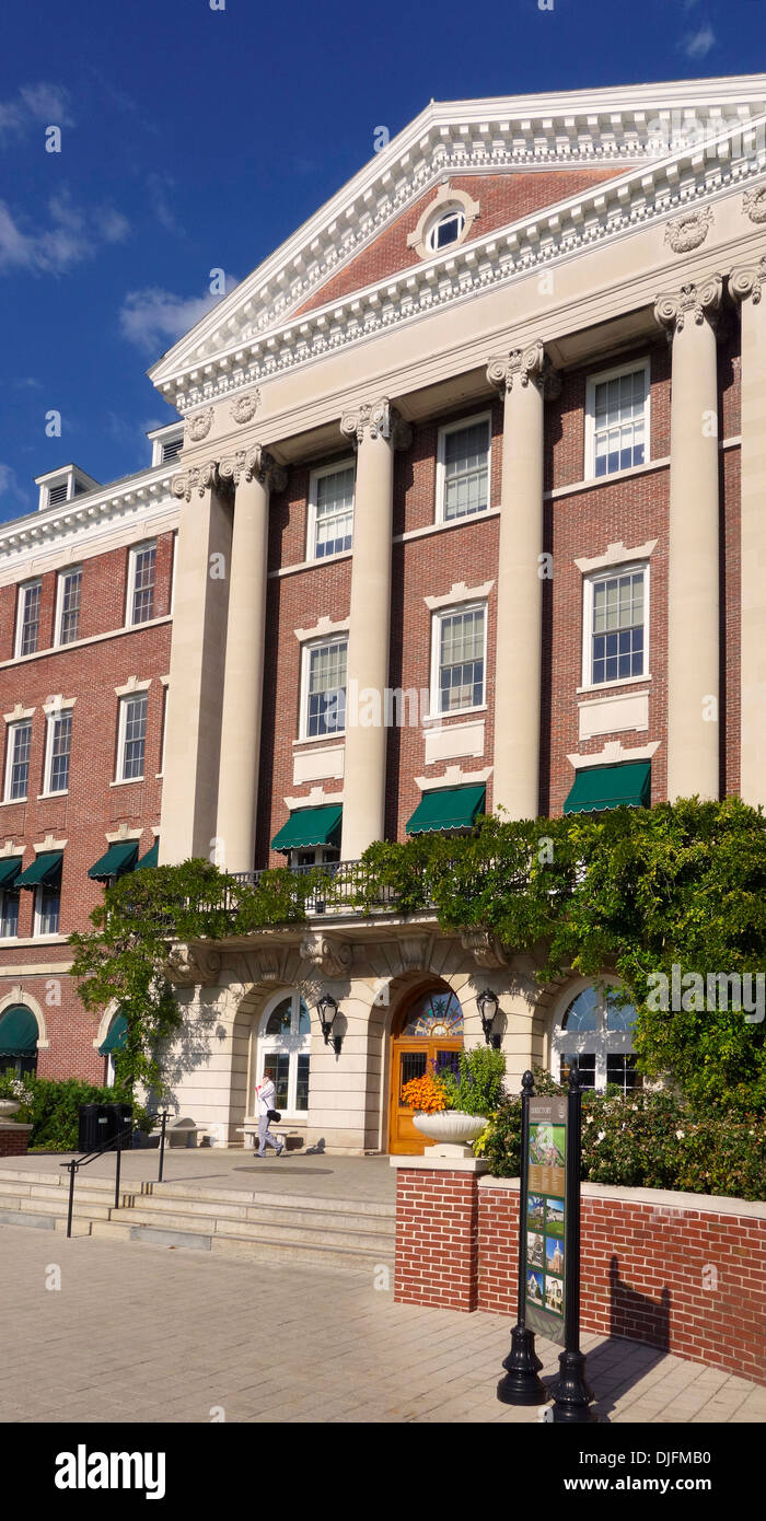 the Culinary Institute of America building in Hyde Park NY Stock Photo ...