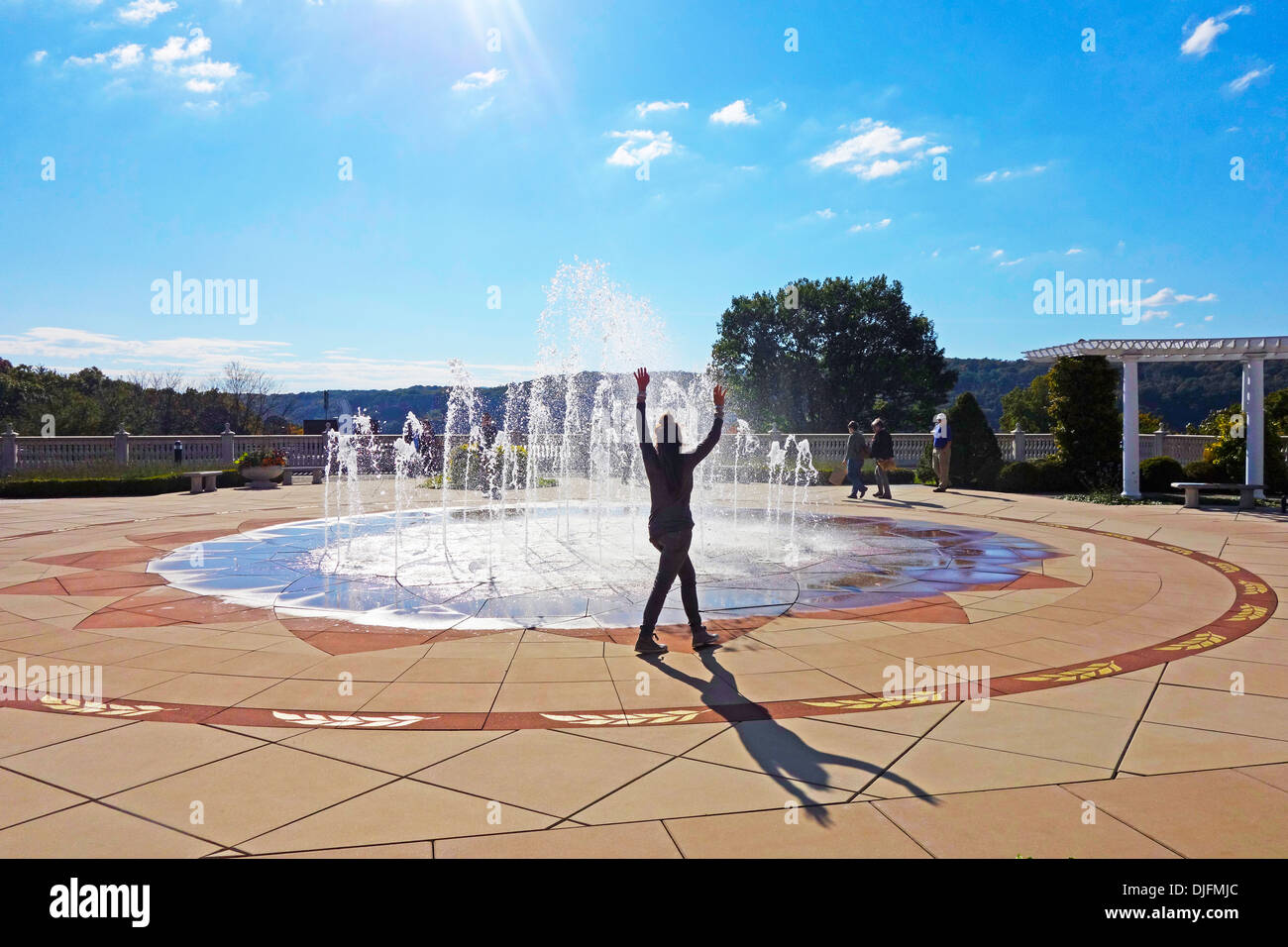 the Culinary Institute of America building in Hyde Park NY Stock Photo ...