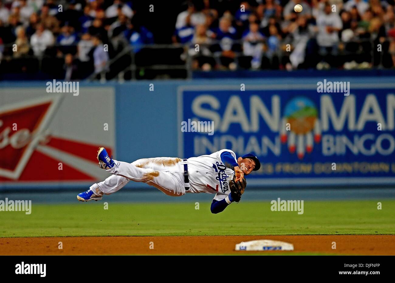 Los Angeles, CA, USA. 8th June, 2013. Los Angeles Dodgers second ...
