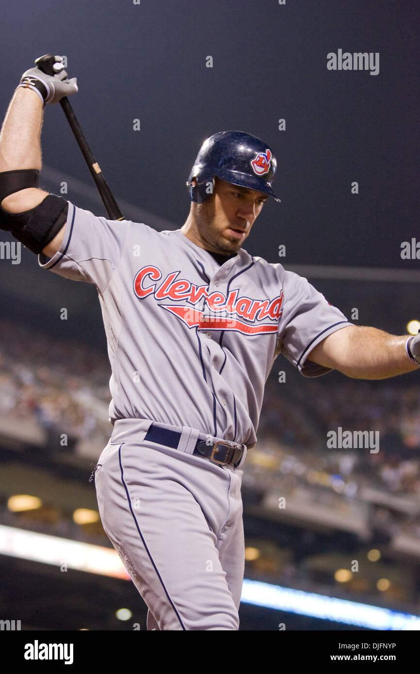 19 June 2010: Cleveland Indians designated hitter Travis Hafner (48 ...