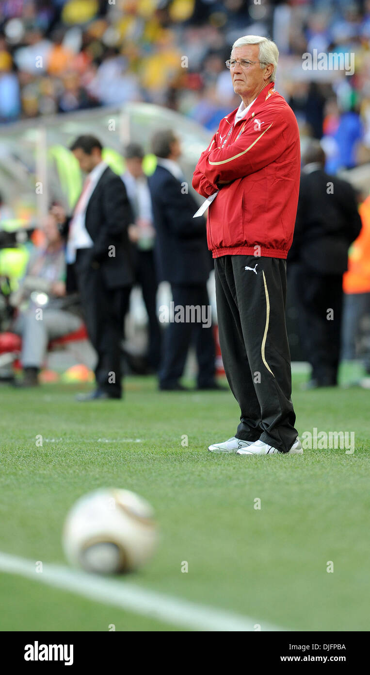 June 20, 2010 - Nelspruit, South Africa - Marcello Lippi, coach of ...