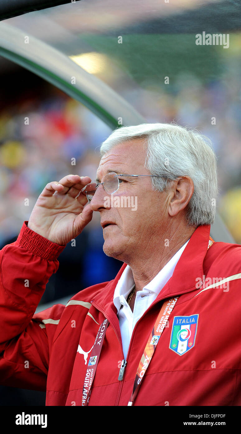 June 20, 2010 - Nelspruit, South Africa - Marcello Lippi, coach of ...