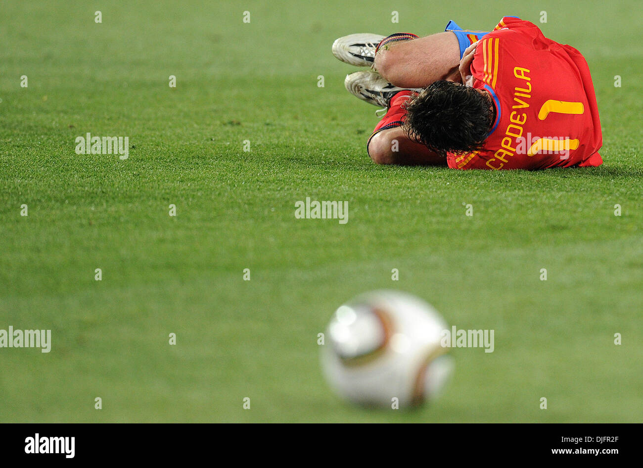 June 21, 2010 - Johannesburg, South Africa - Joan Capdevila of Spain ...