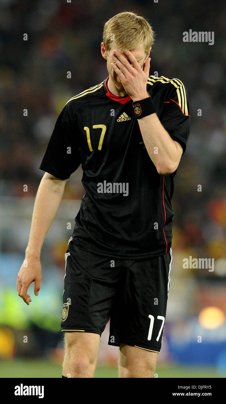 June 23, 2010 - Johannesburg, South Africa - Per Mertesacker of Germany ...