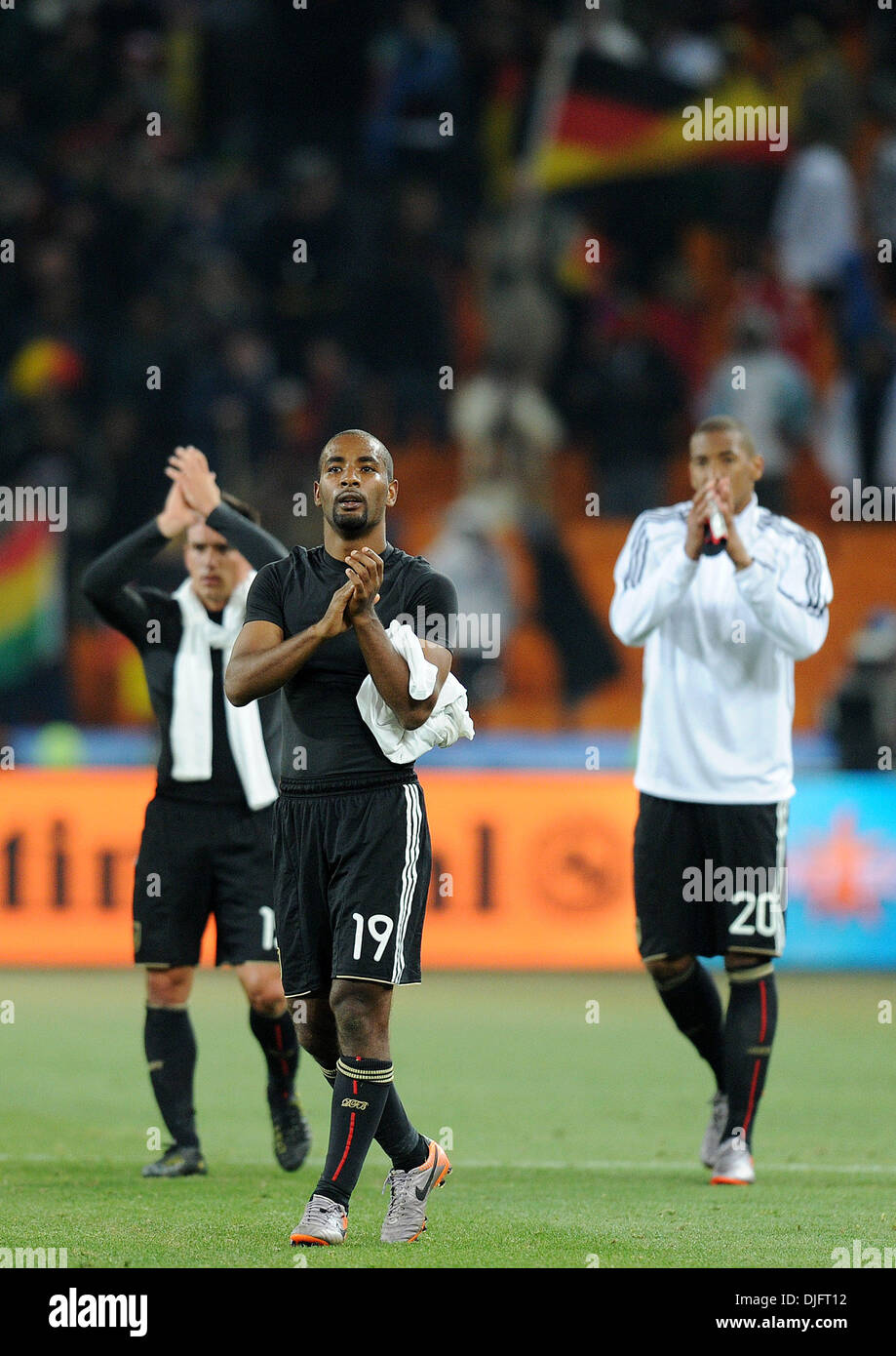 June 23, 2010 - Johannesburg, South Africa - Cacau of Germany thanks ...