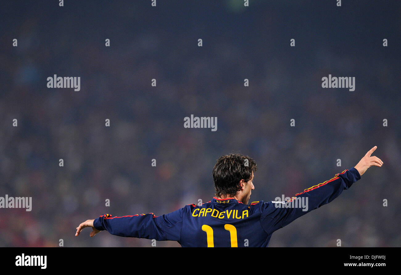 June 25, 2010 - Pretoria, South Africa - Joan Capdevila of Spain ...