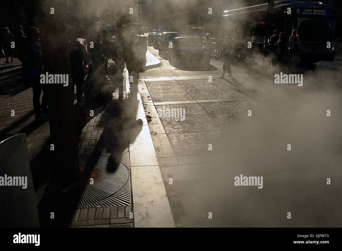 Street steam hi-res stock photography and images - Alamy