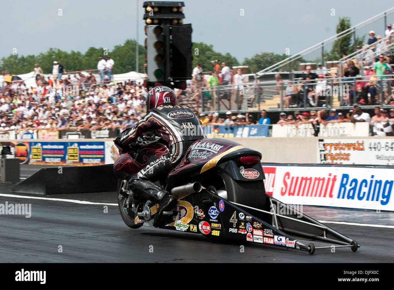 26 June 2010: Matt Smith (#4, Al-Anabi Racing, Buell) during qualifying ...