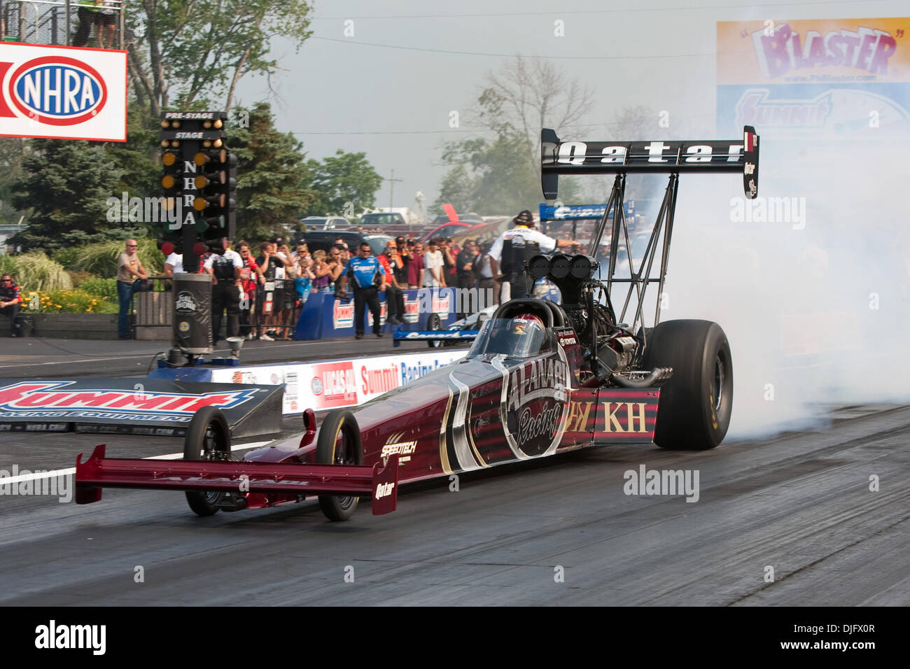 26 June 2010: Larry Dixon (#2 Al-Anabi Racing) during qualifying for ...