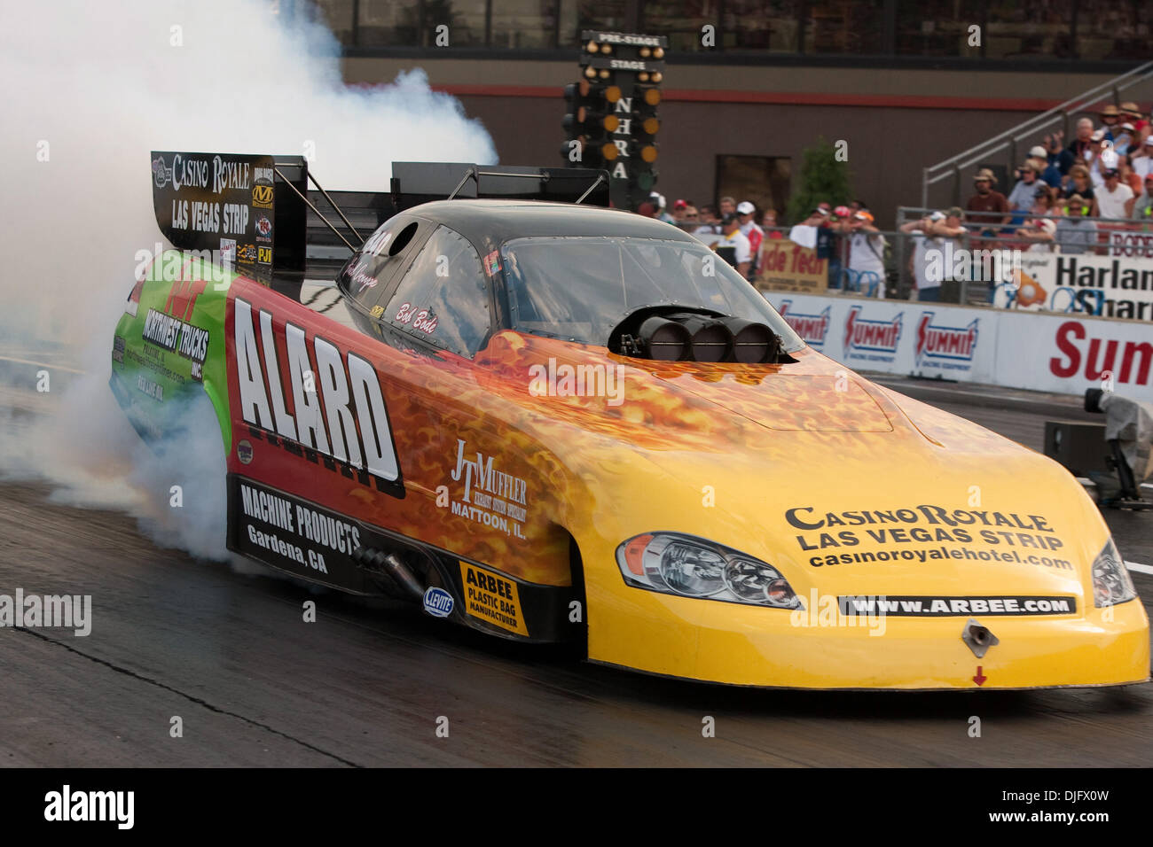 26 June 2010: Bob Bode (#340 Alard Machine Products Impala) during ...