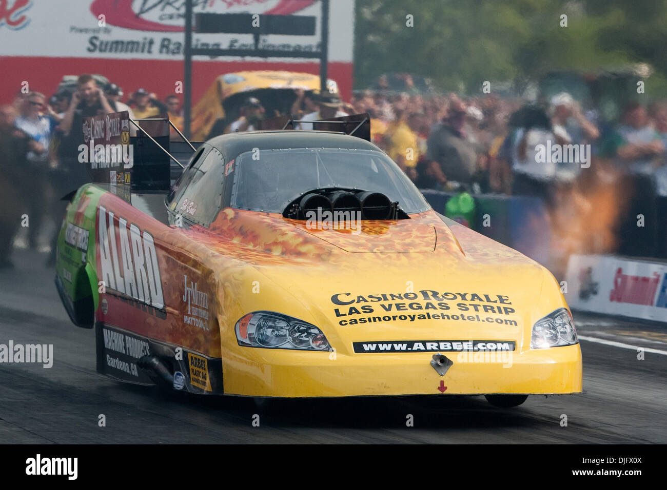 26 June 2010: Bob Bode (#340 Alard Machine Products Impala) during ...