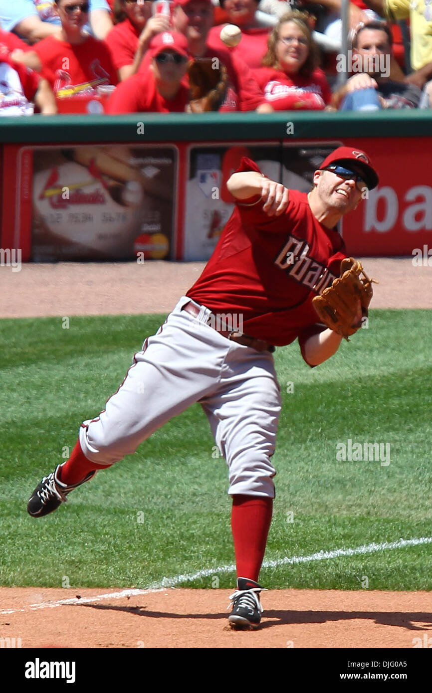 Arizona Diamondbacks third baseman Mark Reynolds (27) puts some power ...
