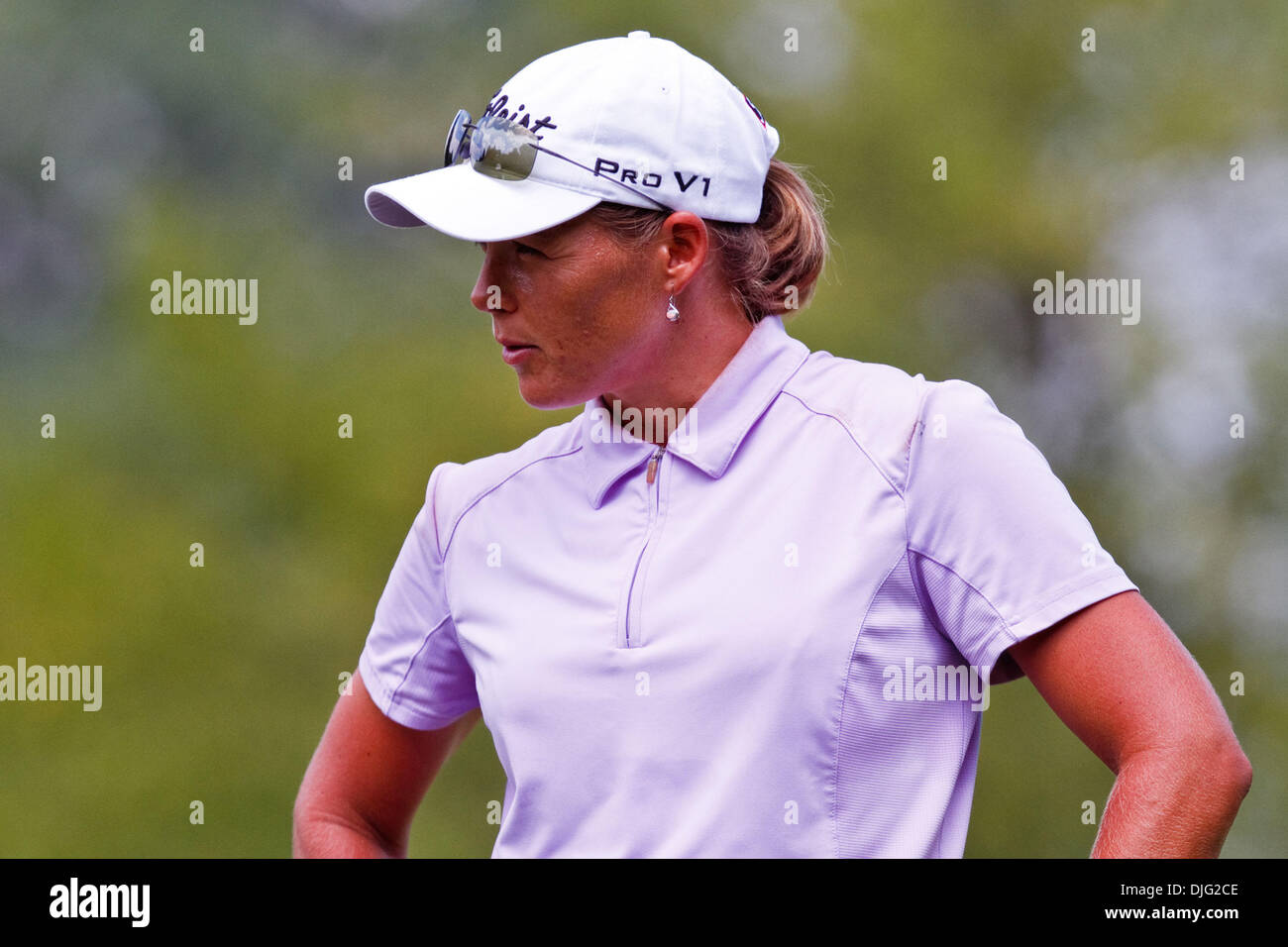 Katherine Hull, of Sunrise Beach, Australia, during the final round of ...