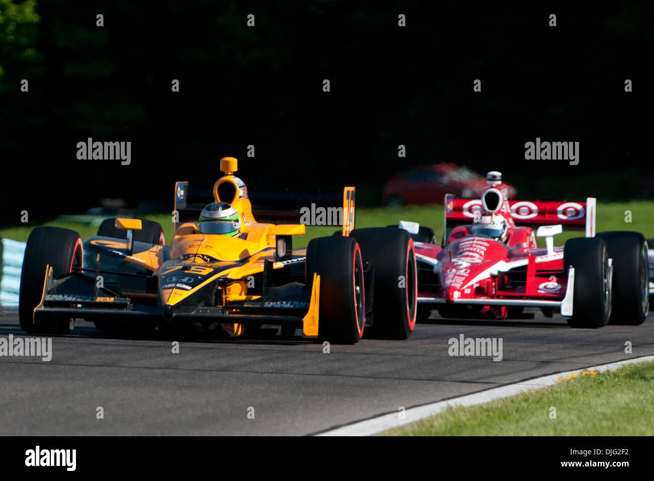 Swiss driver Simona De Silvestro (78) in the Team Stargate Worlds car ...