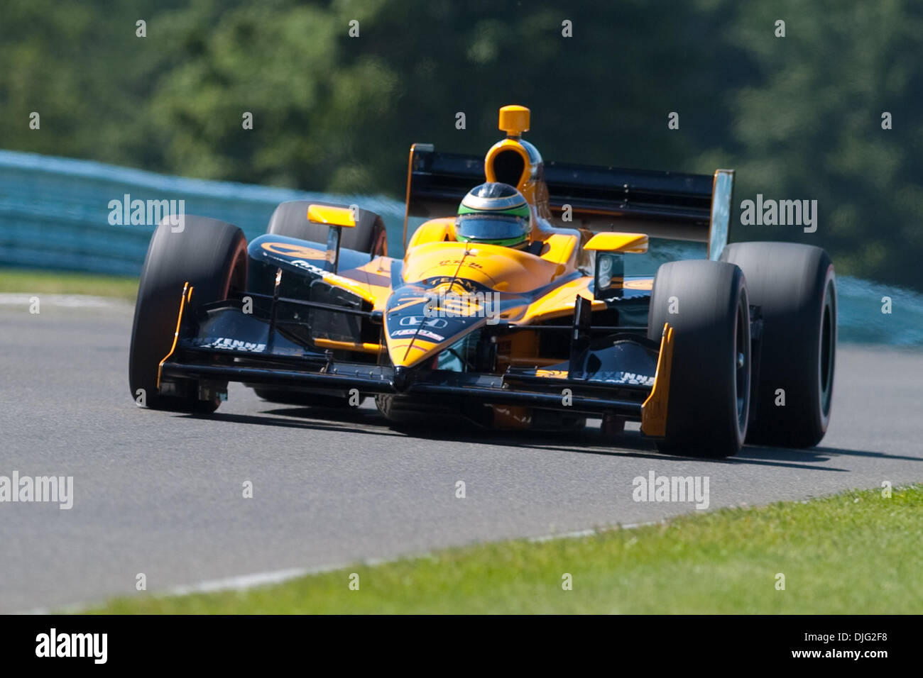 Swiss driver Simona De Silvestro (78) in the Team Stargate Worlds car ...