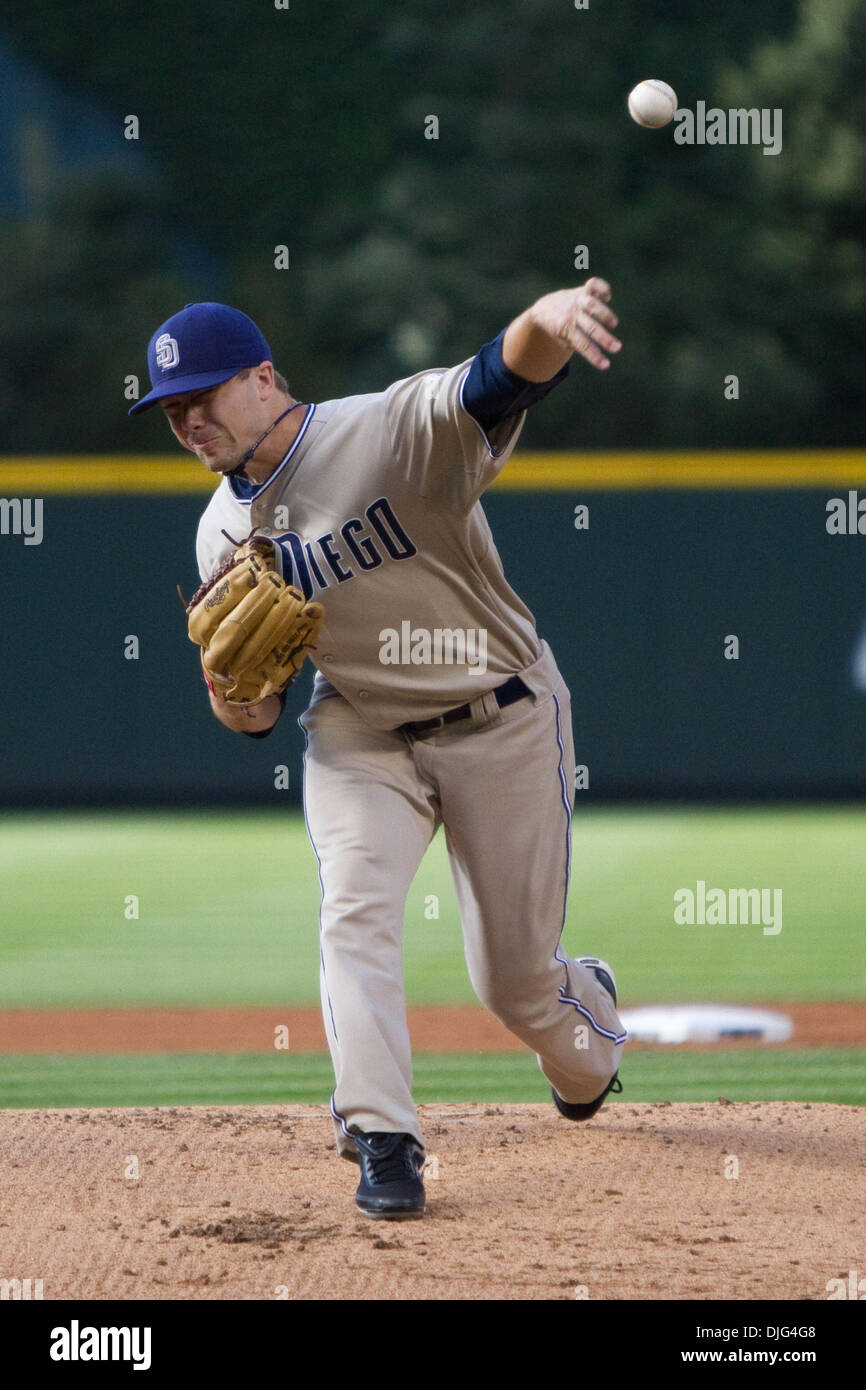 July 10, 2010 - Denver, Colorado, U.S. - MLB Baseball - San Diego ...