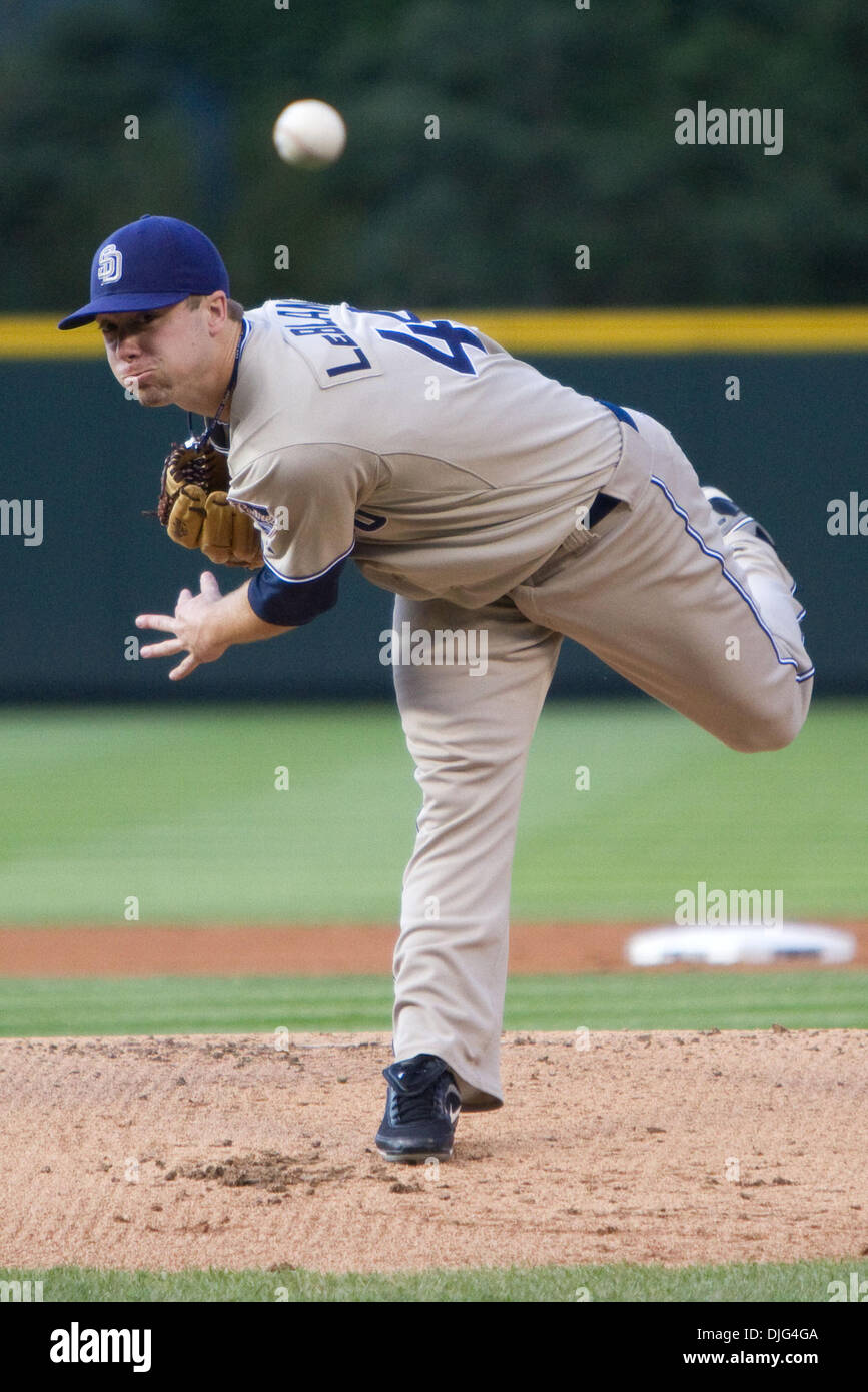 July 10, 2010 - Denver, Colorado, U.S. - MLB Baseball - San Diego ...