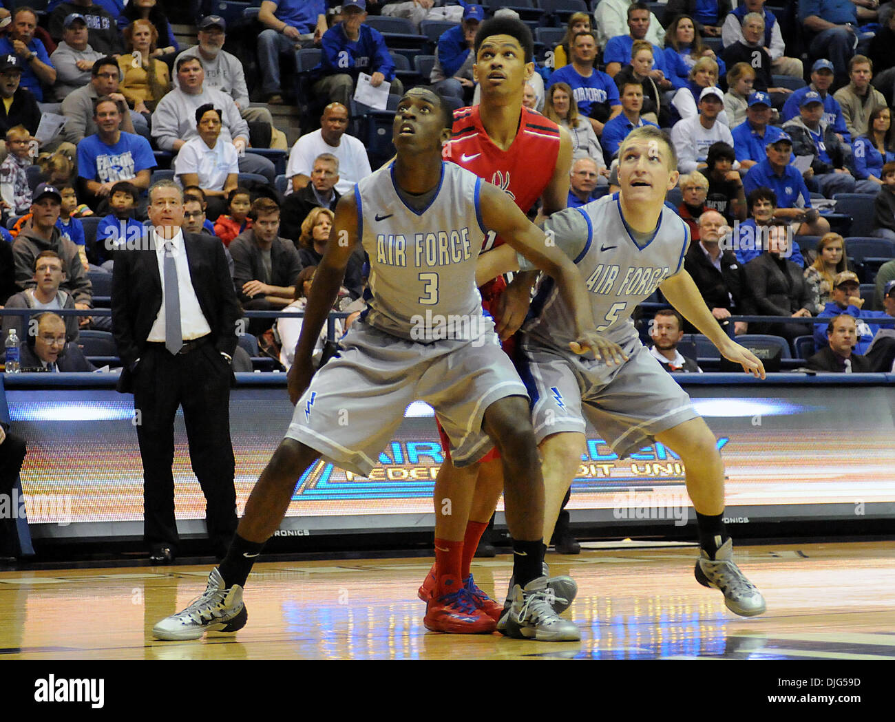 Colorado Springs, Colorado, USA. 27th Nov, 2013. Air Force forward ...